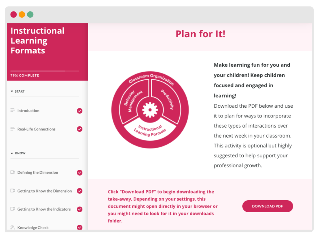 MyTS Web TeacherCourse CO Teachstone